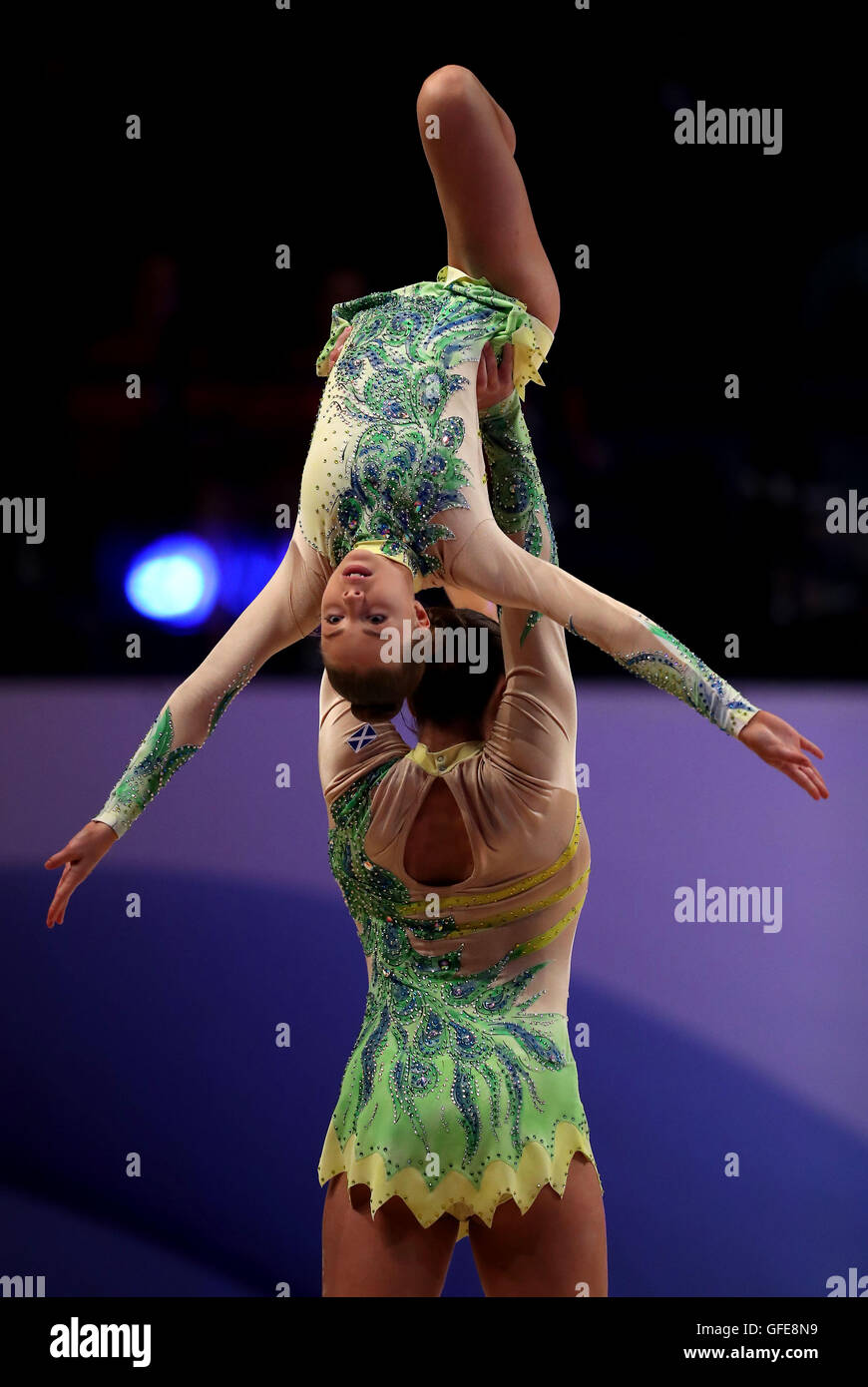 Kilmarnock acro group compete hi-res stock photography and images - Alamy