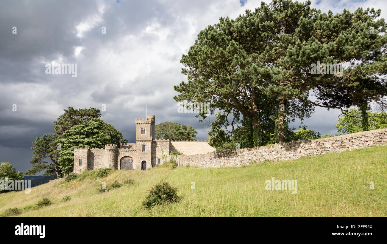 The local folly known as Rodborough Fort or Fort George on Rodborough ...