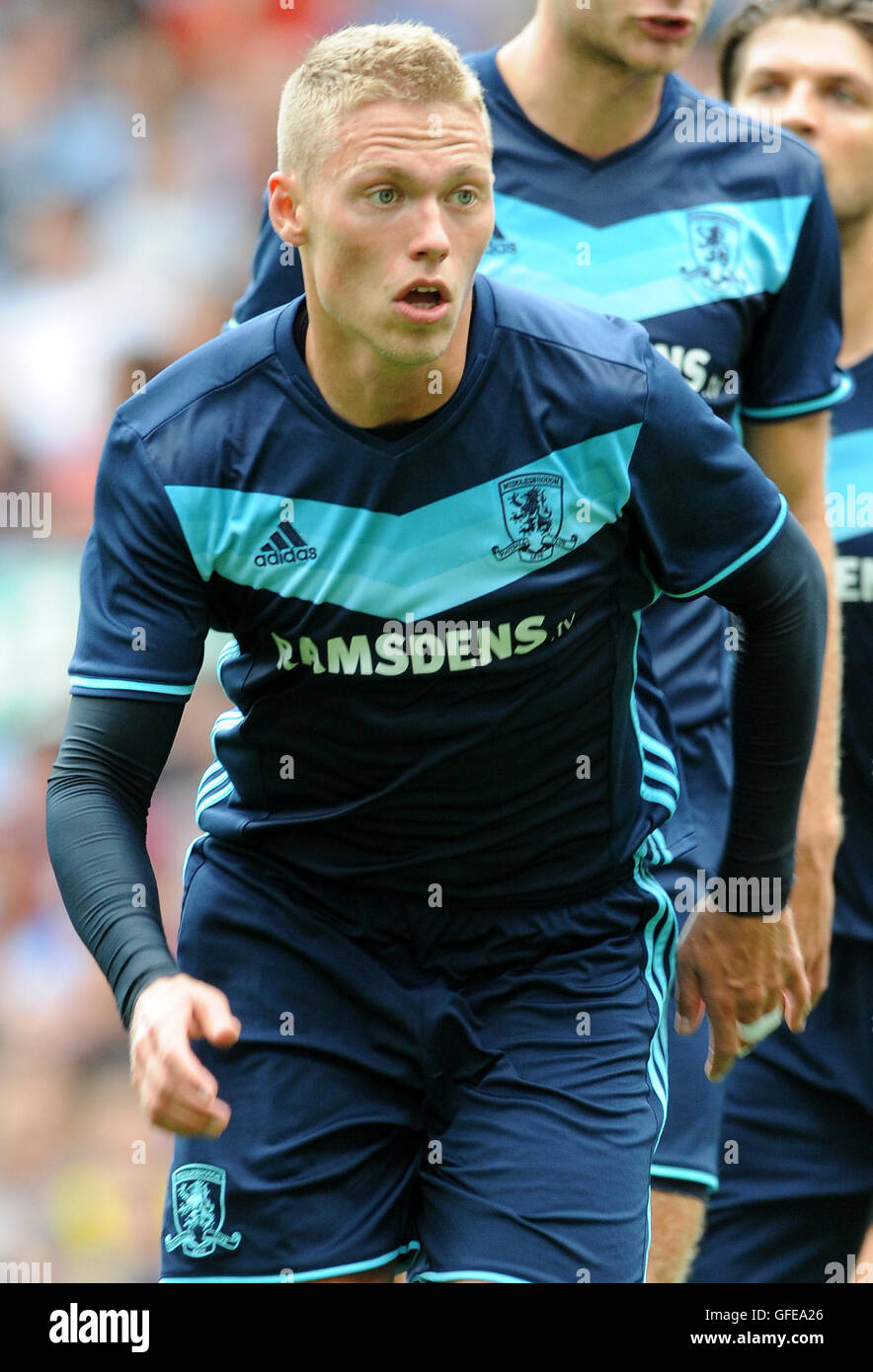 Middlesbrough's Viktor Fischer during the pre-season friendly match at ...
