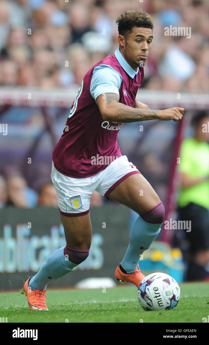 Aston Villa's Andre Green during the pre-season friendly match at Villa Park, Birmingham Stock ...