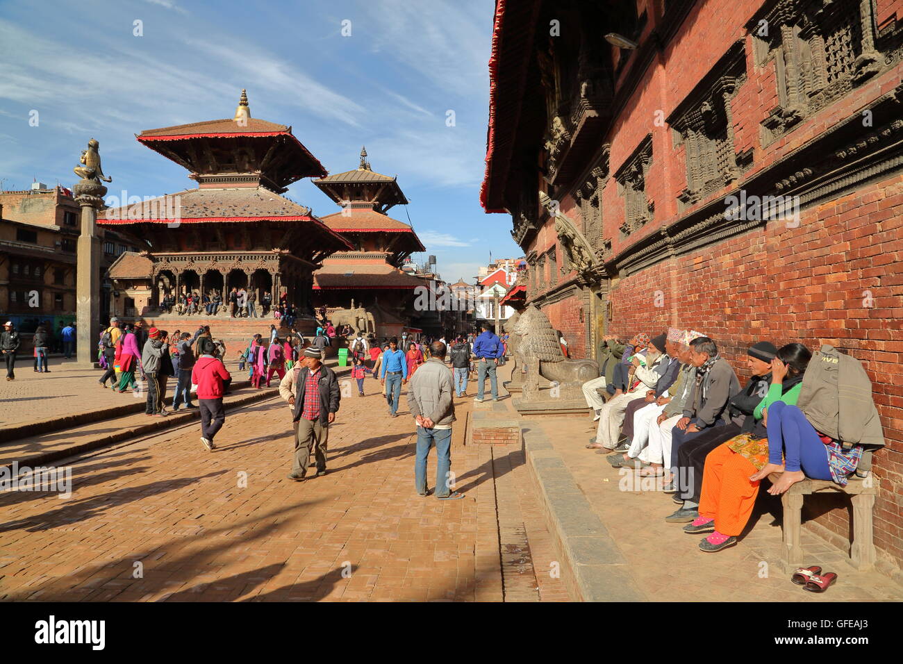 Nepal patan street hi-res stock photography and images - Alamy