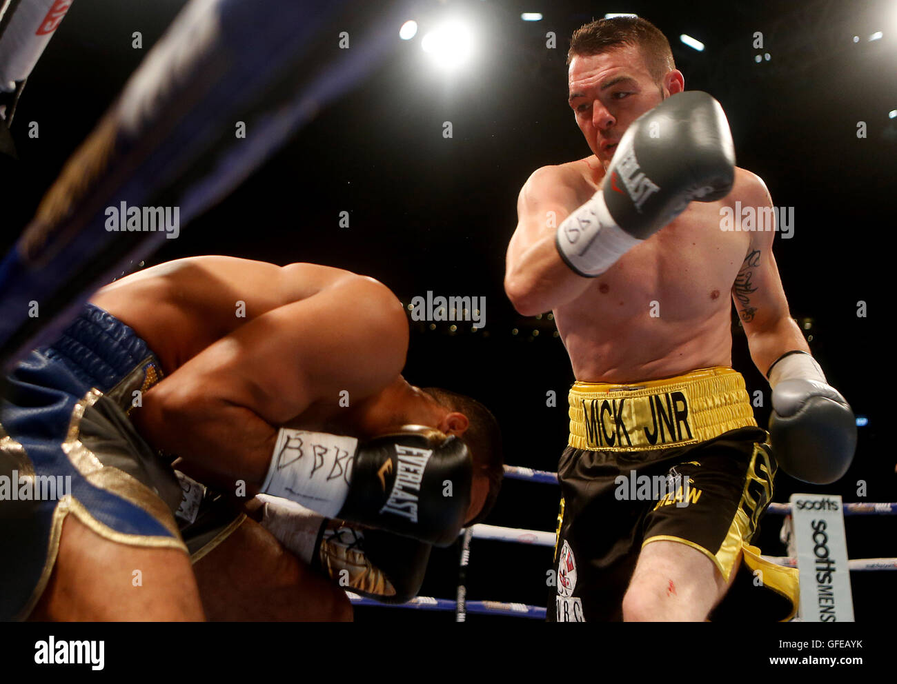 Gamal Yafai and Josh Wale Commonwealth Super-bantamweight Championship ...