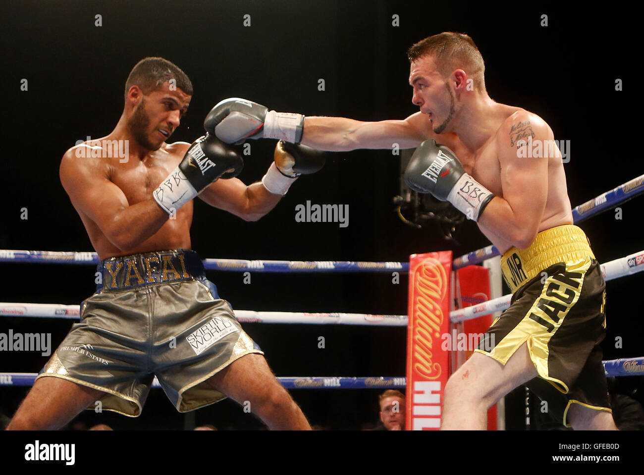 Gamal Yafai and Josh Wale Commonwealth Super-bantamweight Championship ...