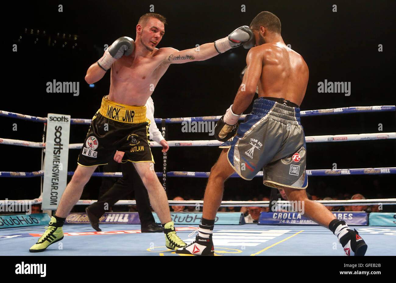 Gamal yafai josh wale during hi-res stock photography and images - Alamy