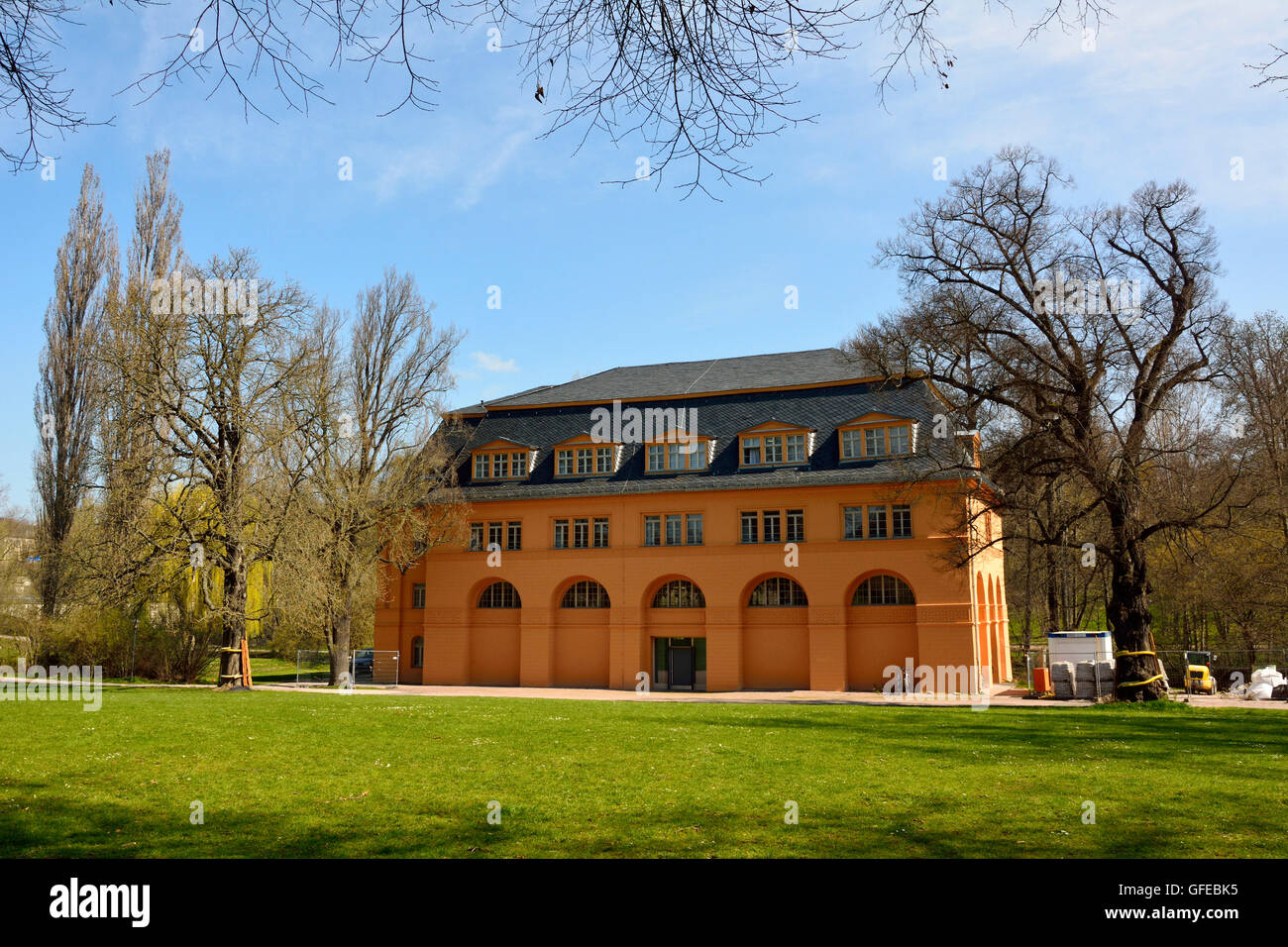 Public building housing Children Office of Weimar Stock Photo - Alamy