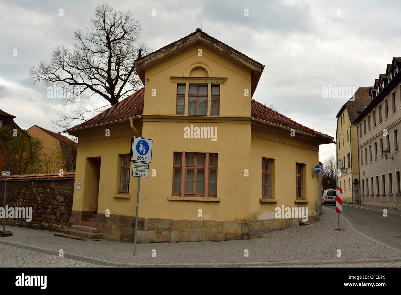 Historic building in Weimar Stock Photo - Alamy