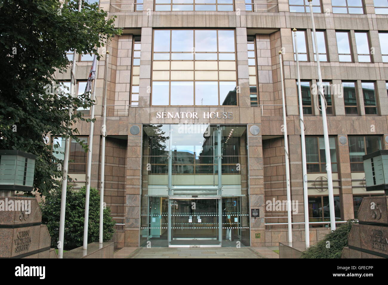 Senator House, Queen Victoria Street, London, England, Great Britain ...