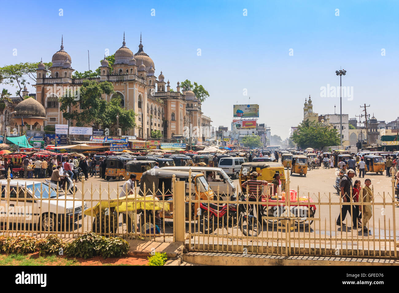 Downtown hyderabad hi-res stock photography and images - Alamy