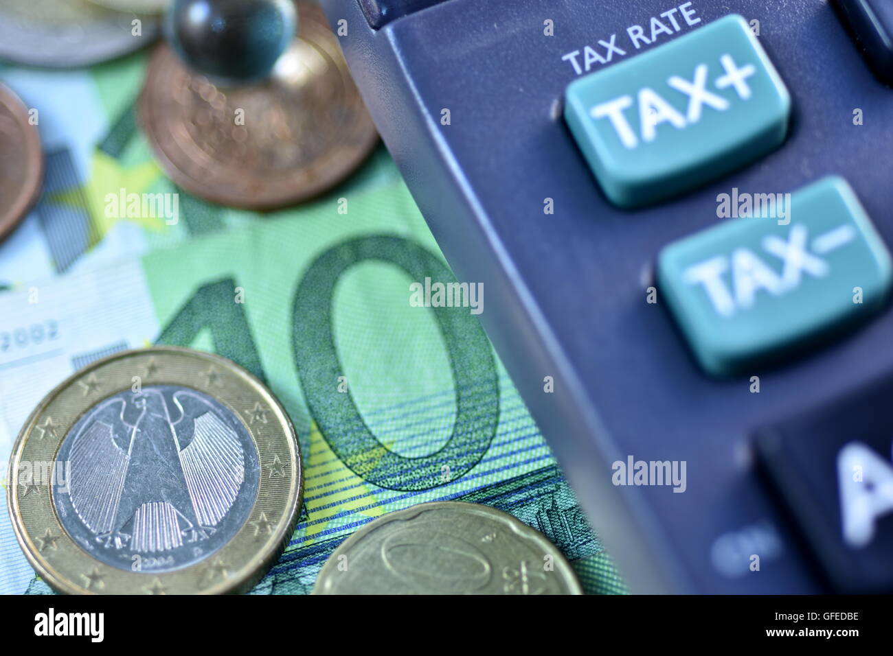 Different Close up EURO Bank note and currency Stock Photo - Alamy