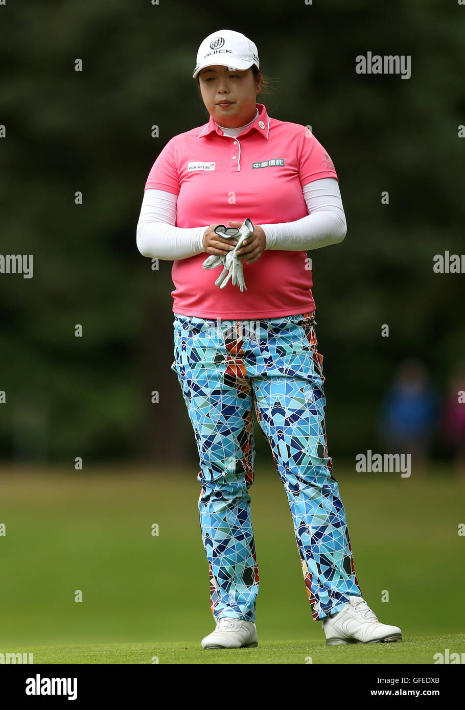 China's Shanshan Feng during day four of the Ricoh Women's British Open ...