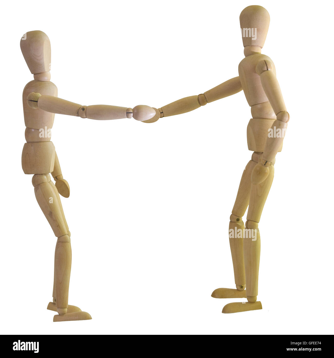 Shaking hands handshake Cut Out Stock Images & Pictures - Alamy