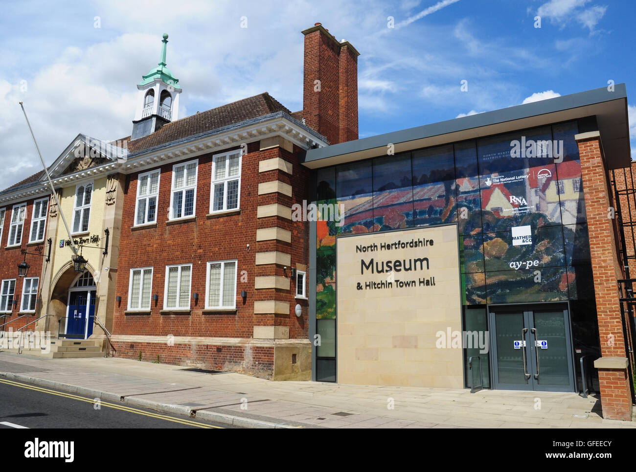 North hertfordshire museum hi-res stock photography and images - Alamy