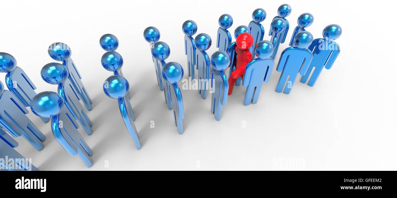 Men against red background hi-res stock photography and images - Alamy