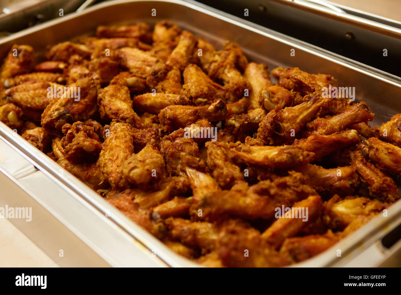Fried chicken buffet style hi-res stock photography and images - Alamy