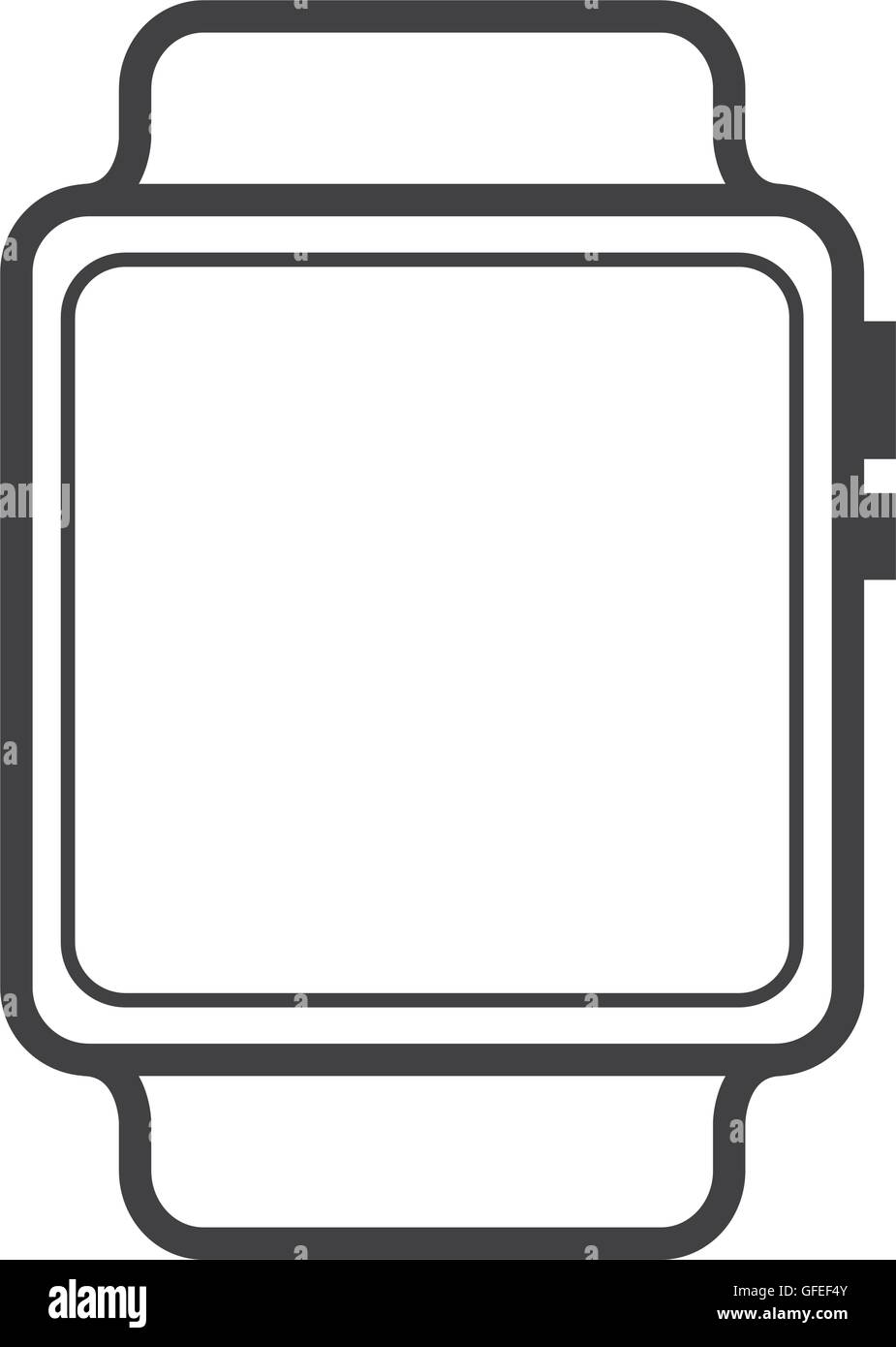 watch smart wearable icon Stock Vector Image & Art - Alamy