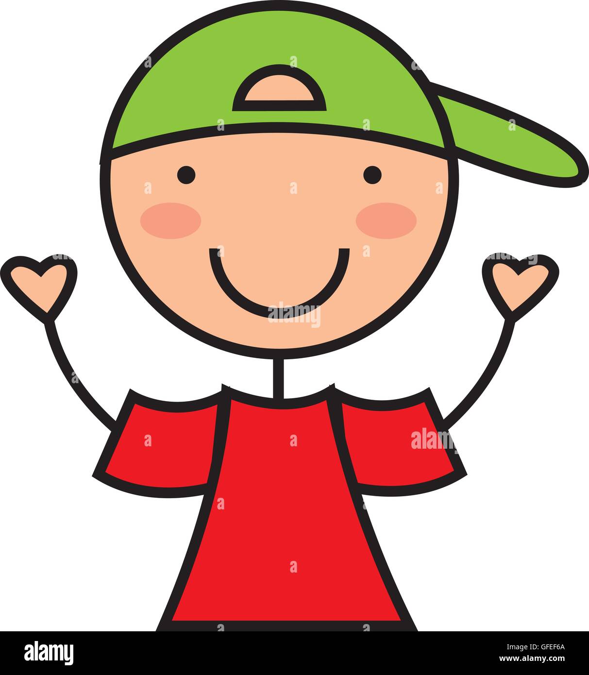 little boy smile icon Stock Vector Image & Art - Alamy