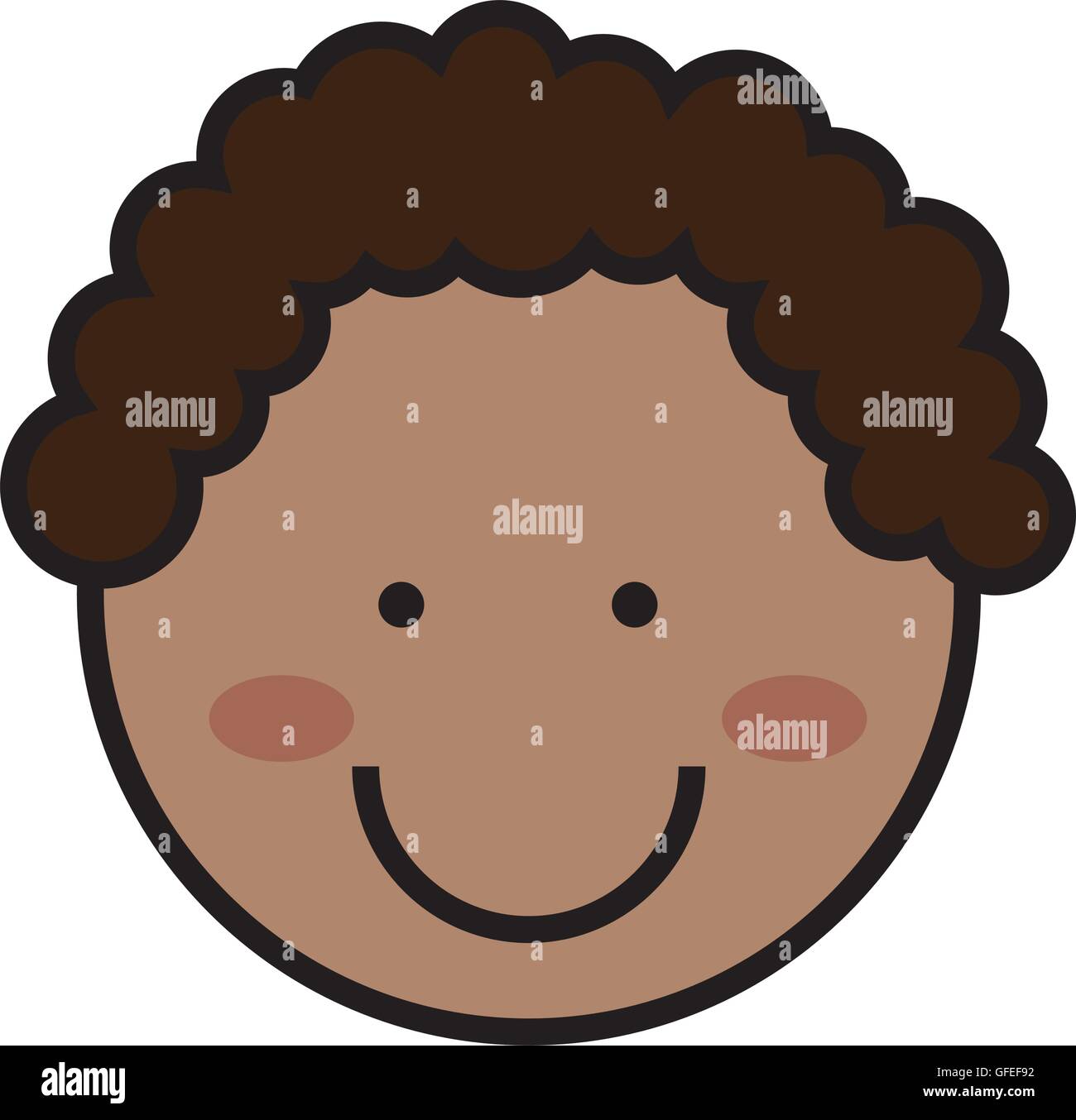 little boy smile icon Stock Vector Image & Art - Alamy