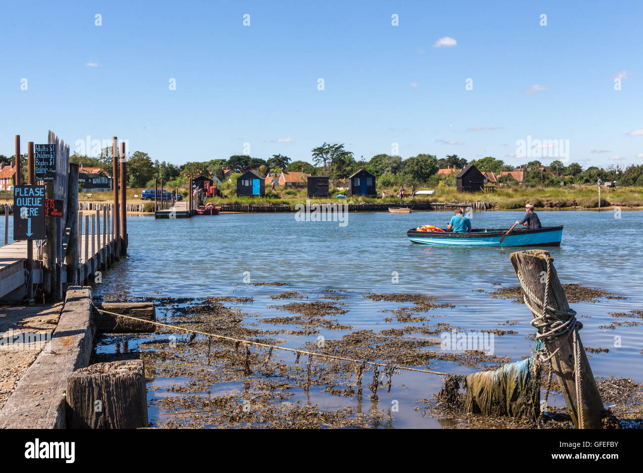 Passenger ferry walberswick hi-res stock photography and images - Alamy
