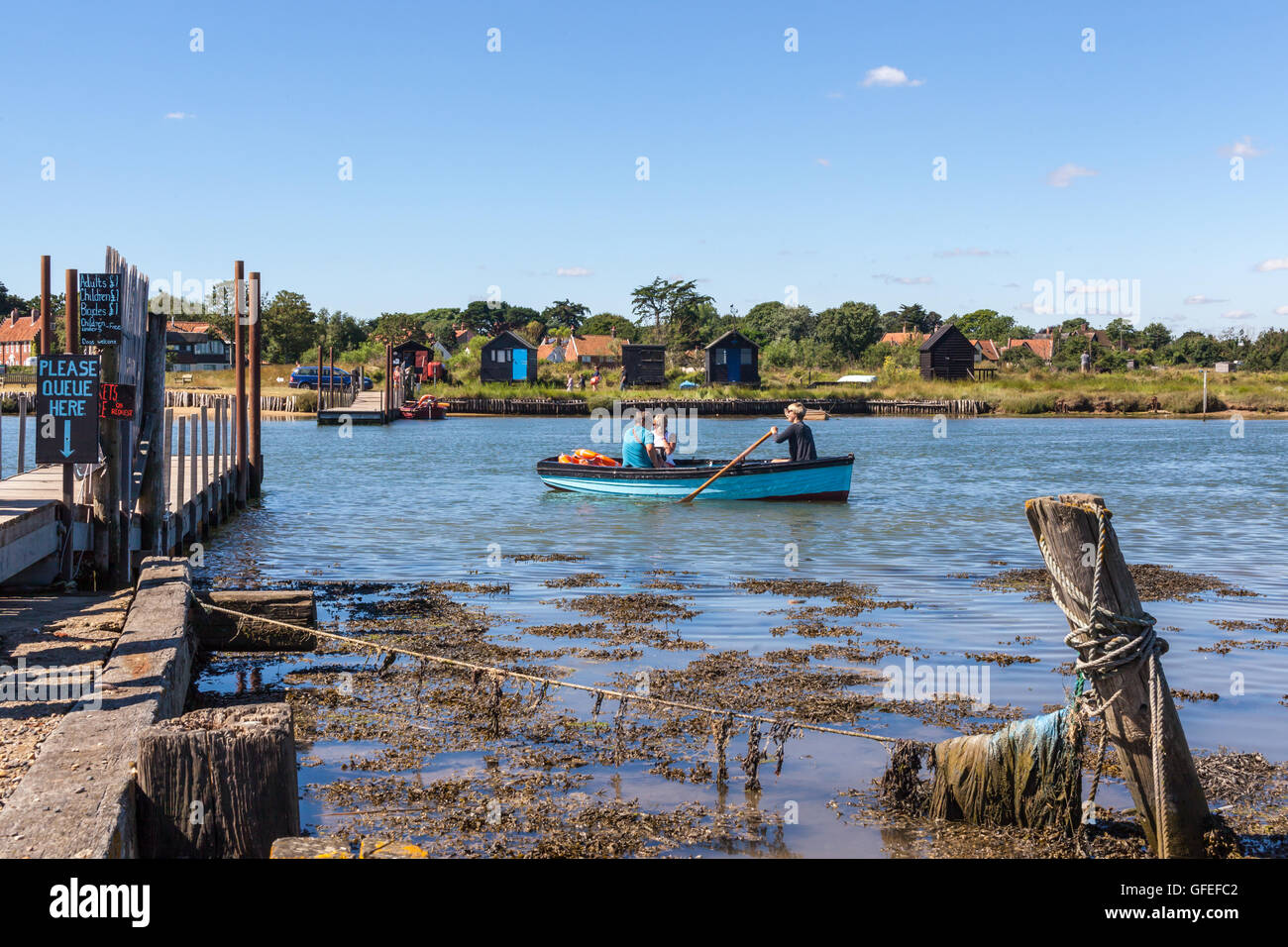 Row row ferry hi-res stock photography and images - Alamy