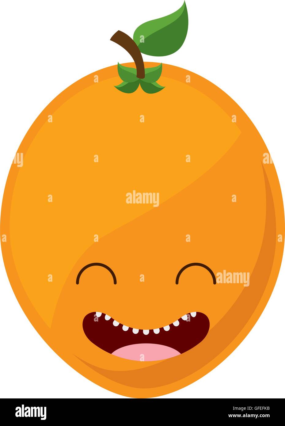 fruit character cute icon Stock Vector Image & Art - Alamy