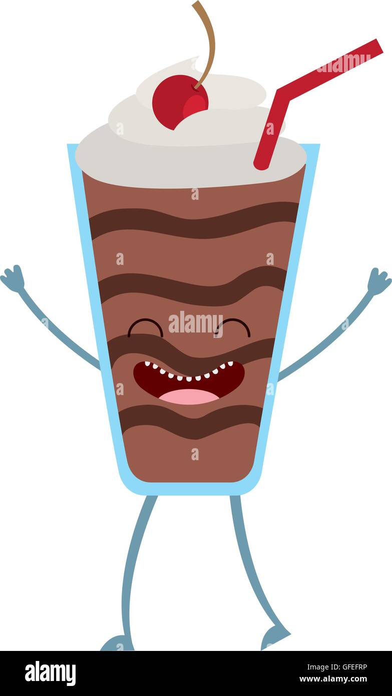 milk shake character icon Stock Vector Image & Art - Alamy