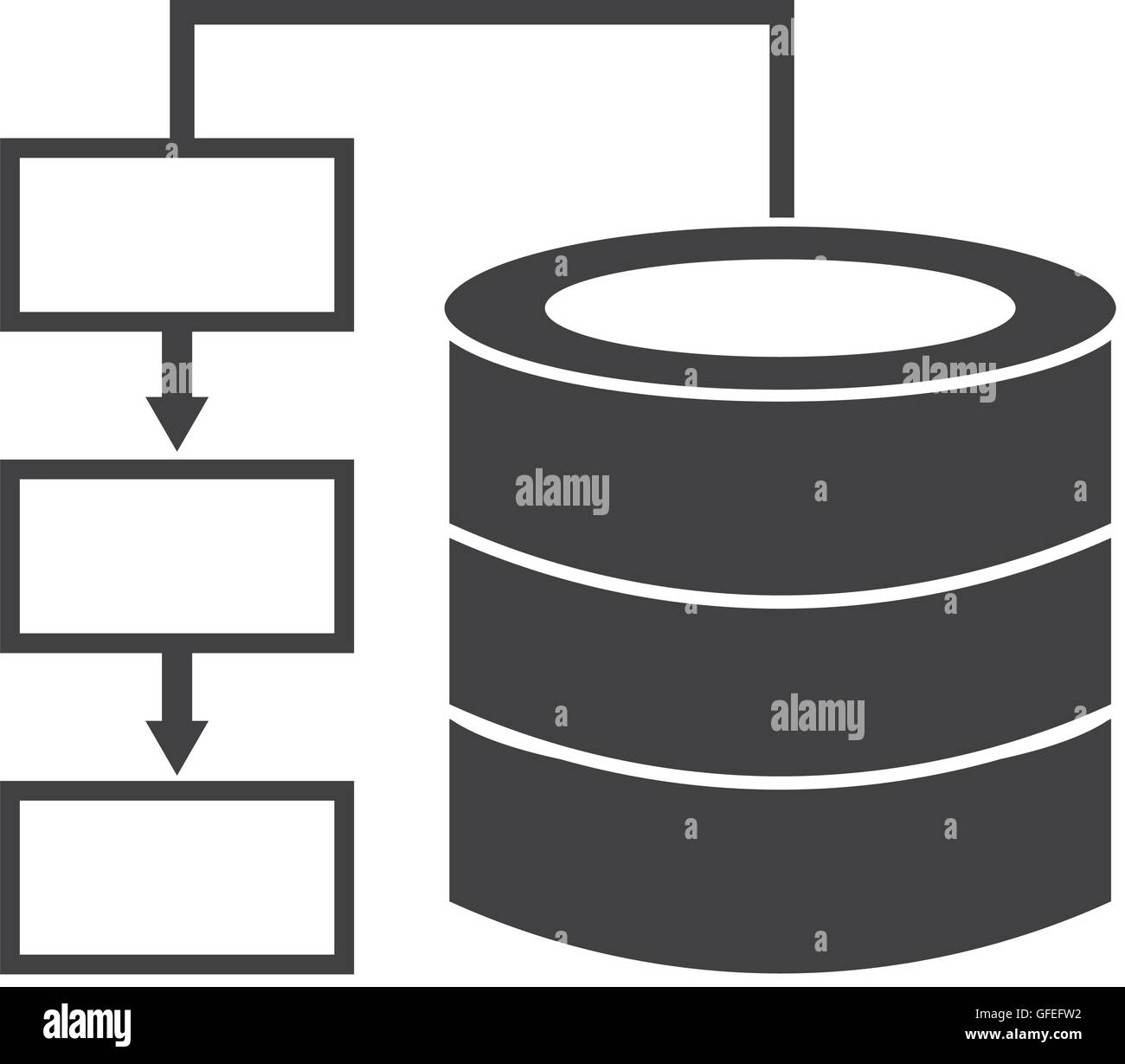 data diagram infographic icon Stock Vector Image & Art - Alamy