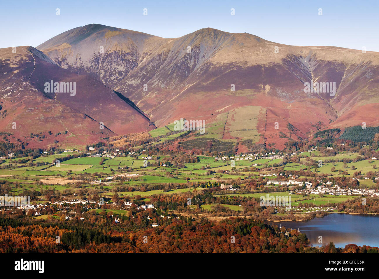 Keswick Buildings Skiddaw High Resolution Stock Photography and Images ...