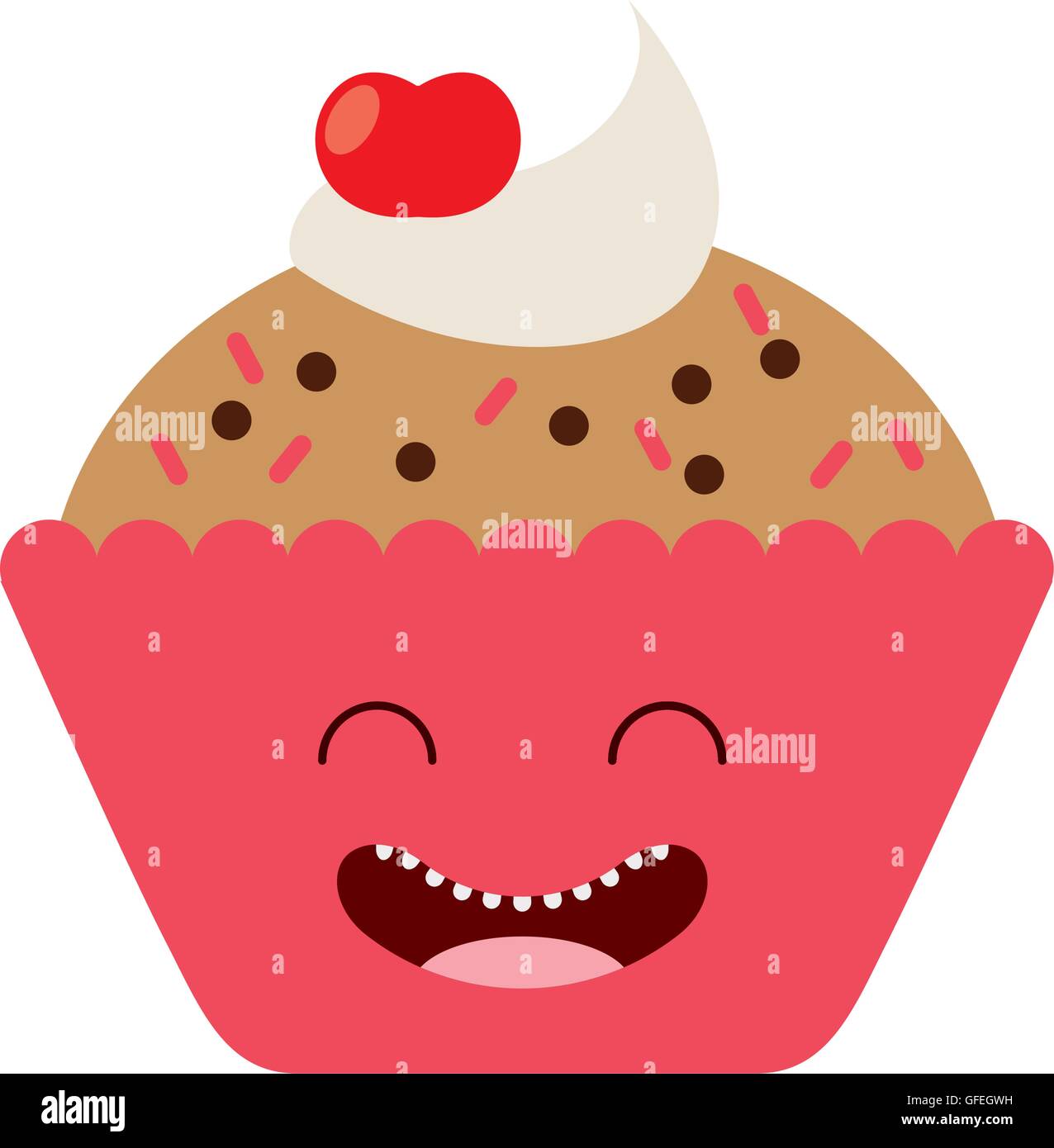 sweet bakery character cute icon Stock Vector Image & Art - Alamy
