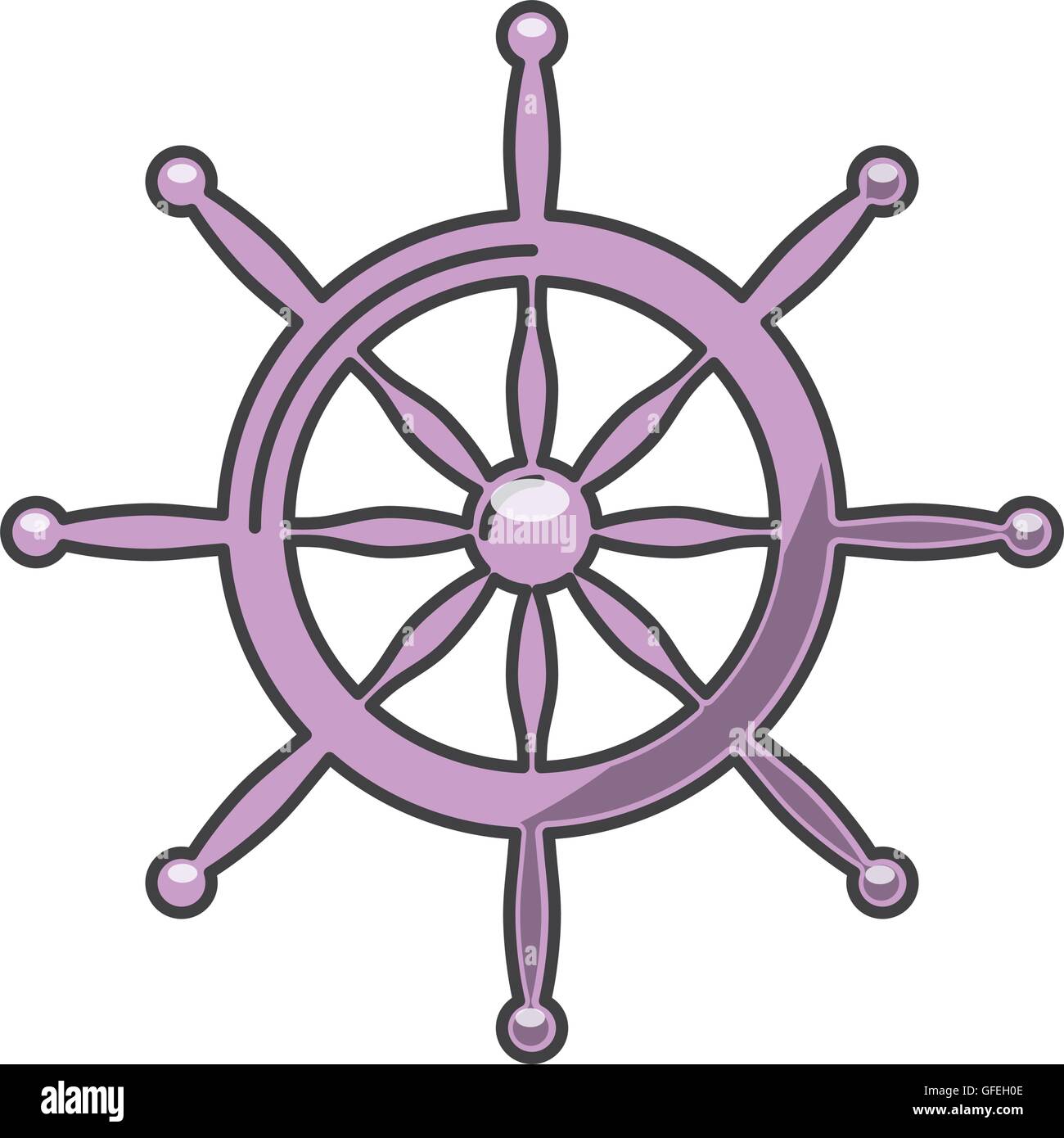 Timon ship marine icon hi-res stock photography and images - Alamy