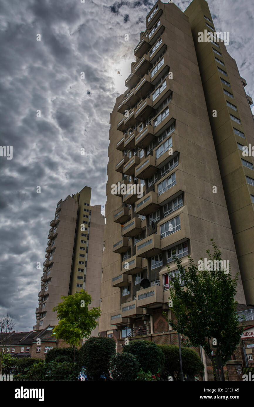 Beckett House: fine example of post-war brutalist concrete architecture ...