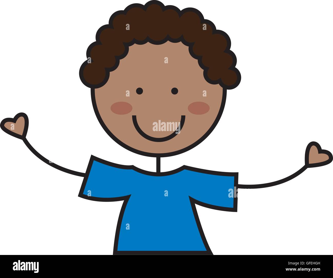 little boy smile icon Stock Vector Image & Art - Alamy