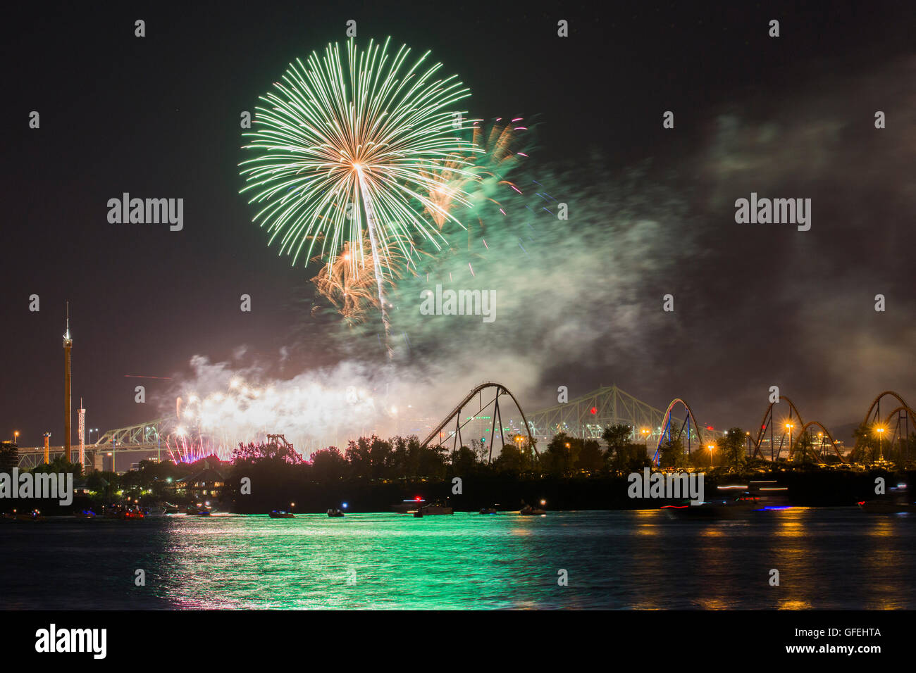 Fireworks before explosion hi-res stock photography and images - Alamy