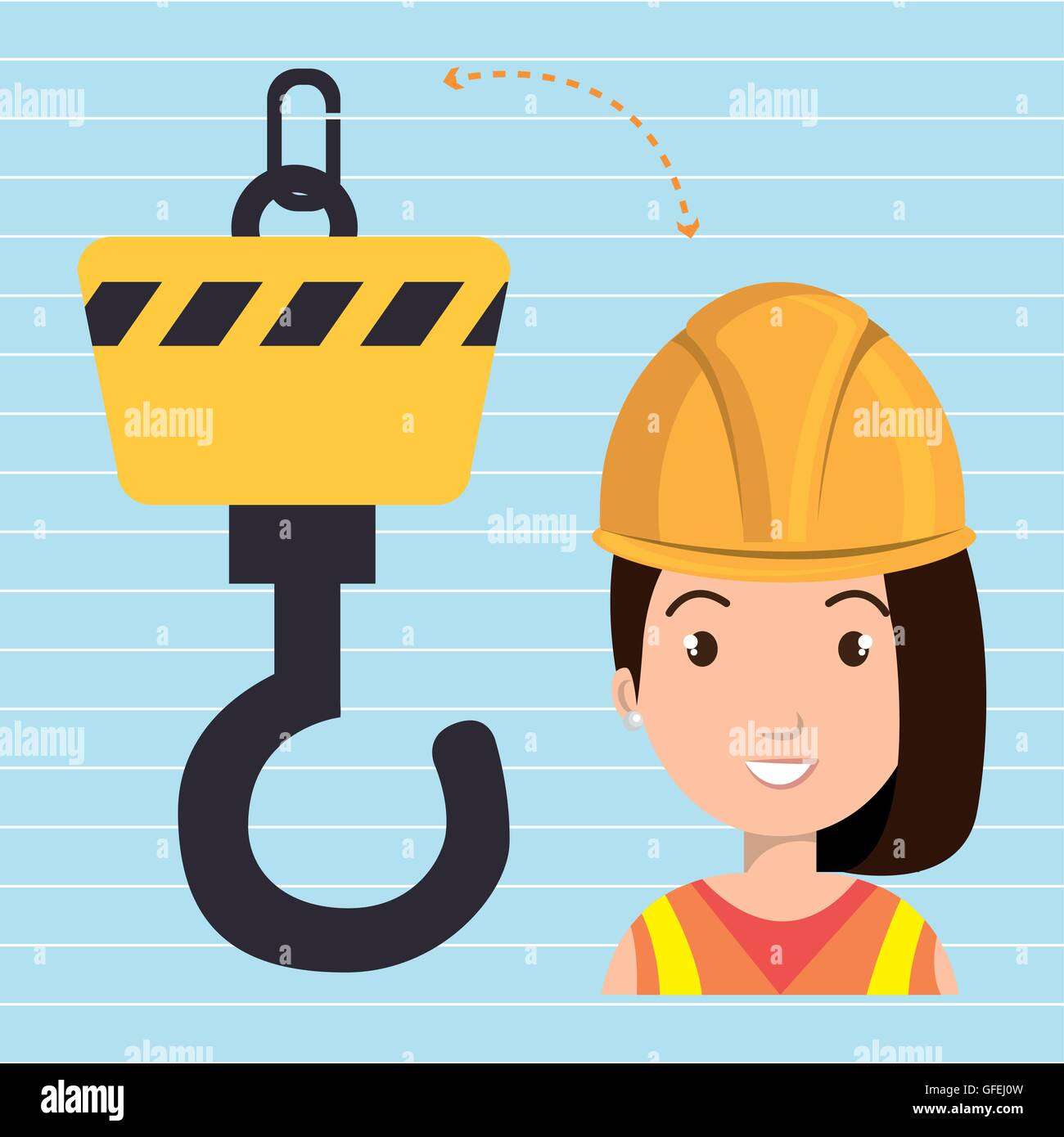 Surveyor at the construction site Stock Vector Images - Alamy