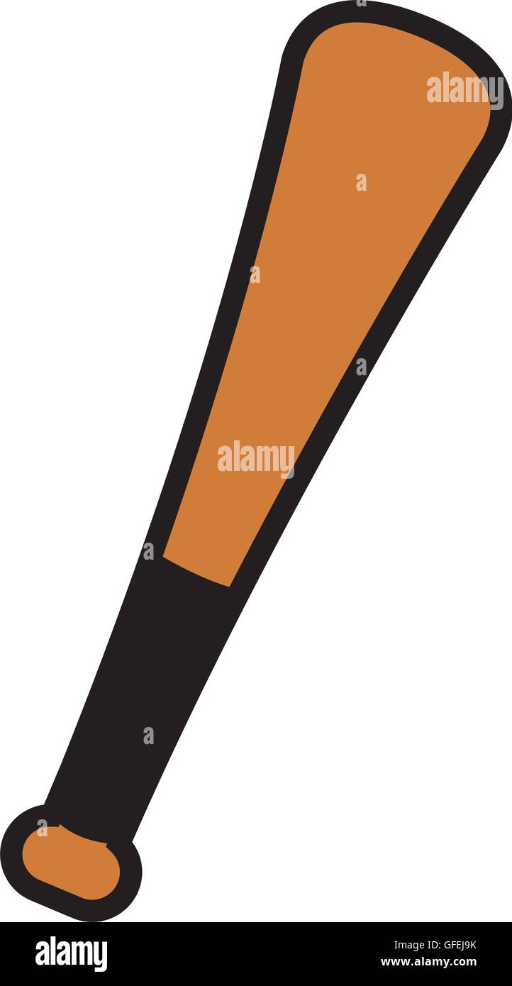 baseball bat sport icon Stock Vector Image & Art - Alamy