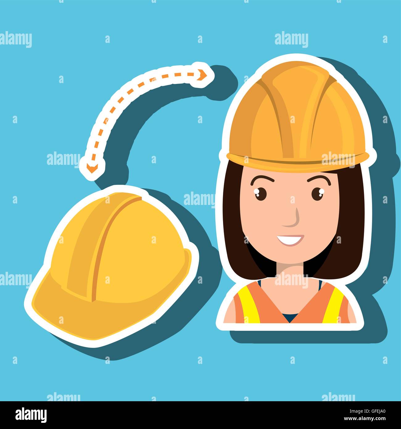 Steel building construction surveyor Stock Vector Images - Alamy