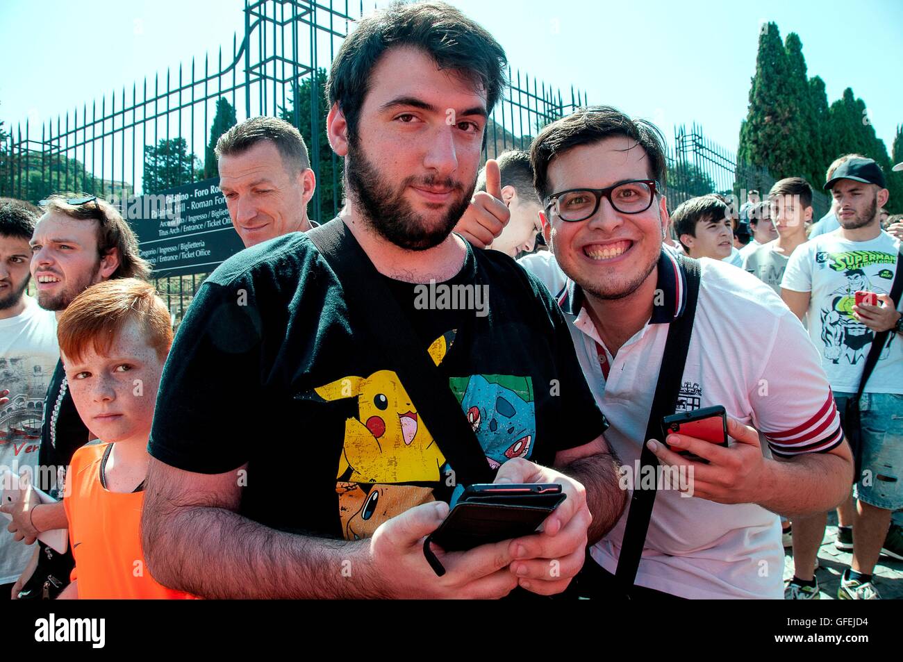 Rome, Italy. 31st July, 2016. The first Italian tour dedicated to ...