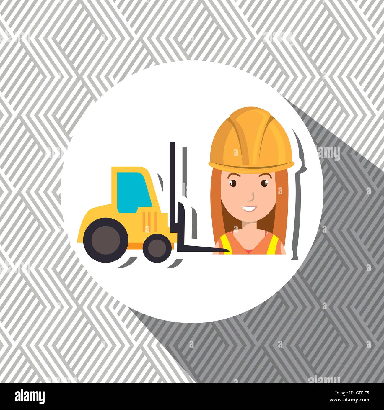 Woman Protective Clothing Construction Stock Vector Images - Alamy