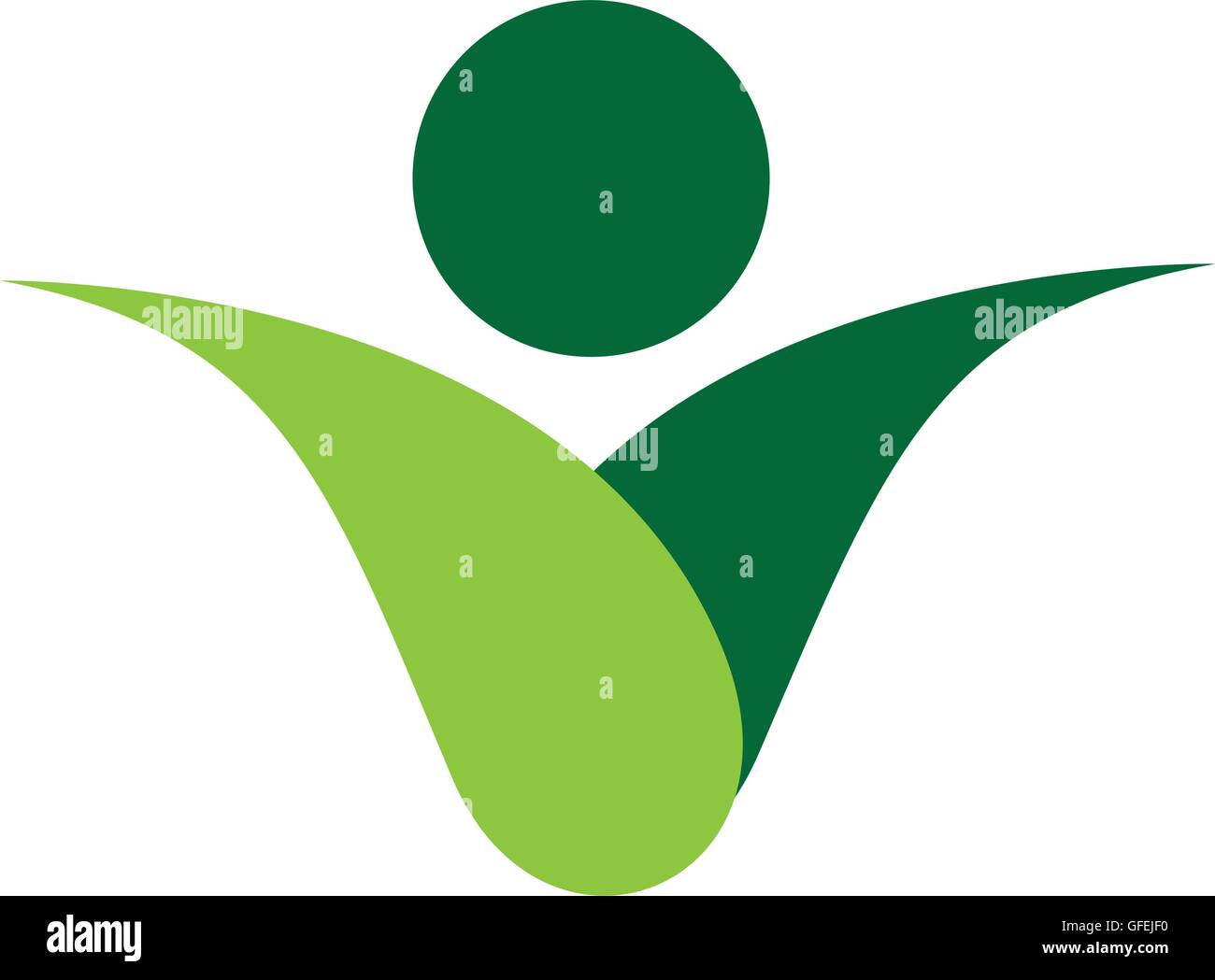 human figure silhouette green icon Stock Vector Image & Art - Alamy