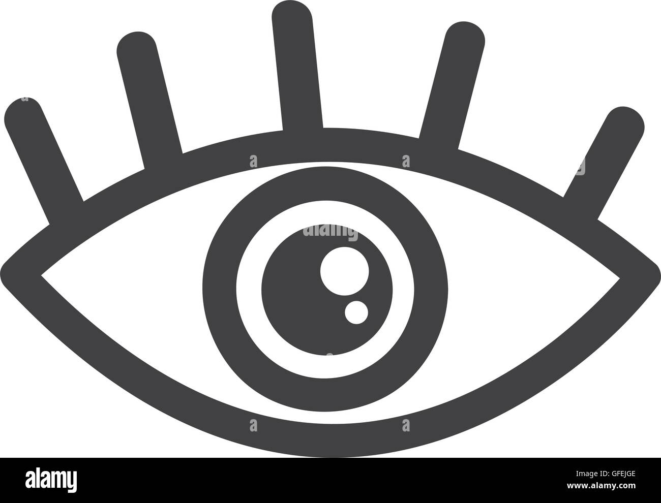eye human view icon Stock Vector Image & Art - Alamy