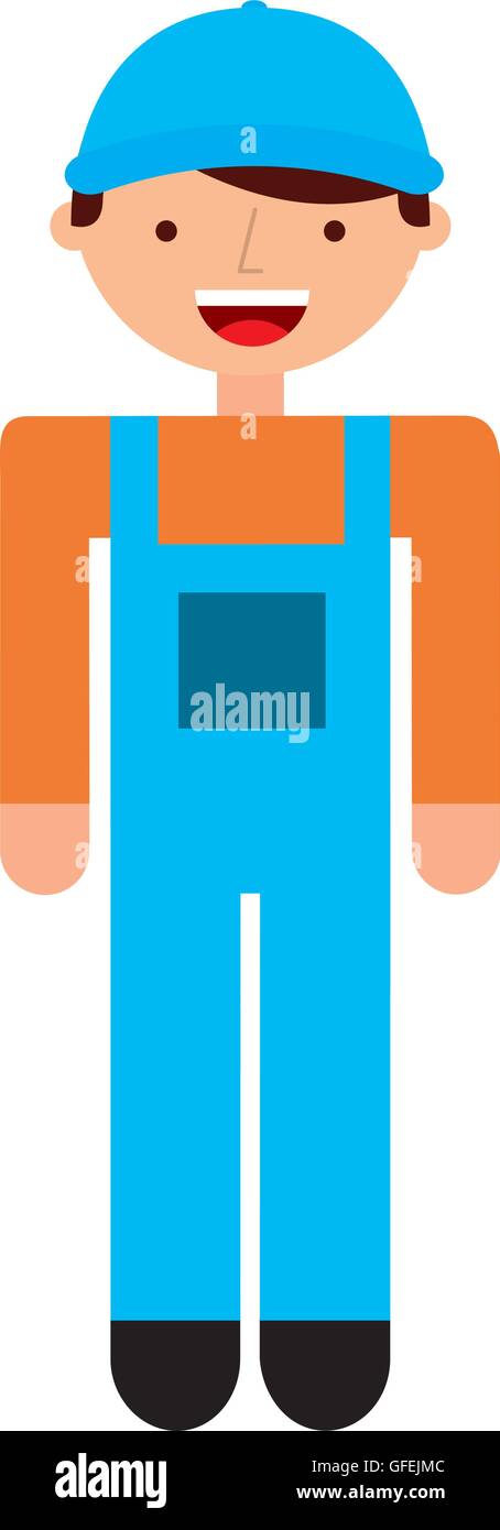 builder man worker icon Stock Vector Image & Art - Alamy