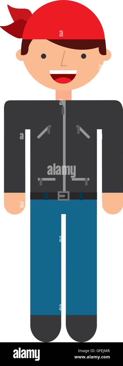 motorcyclist avatar man icon Stock Vector Image & Art - Alamy