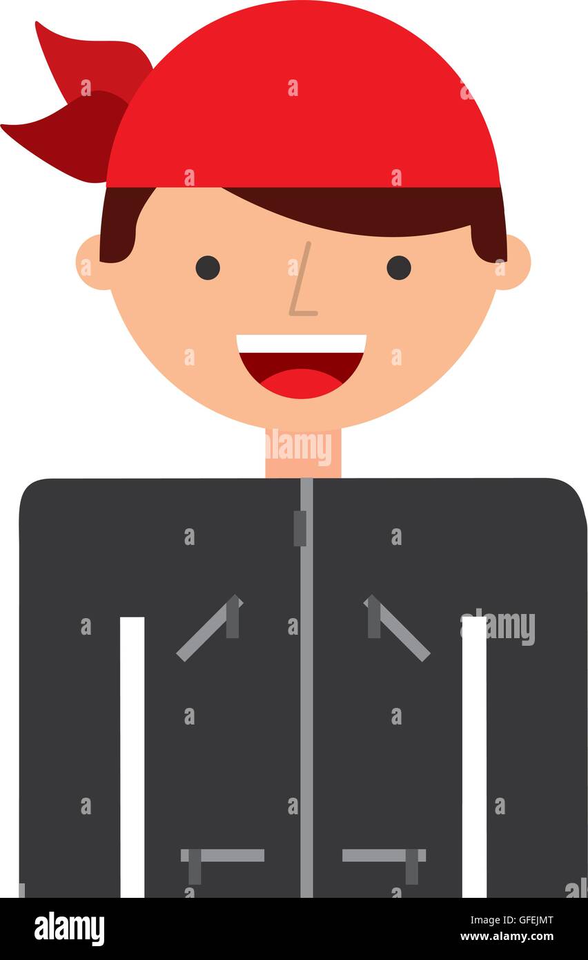 motorcyclist avatar man icon Stock Vector Image & Art - Alamy