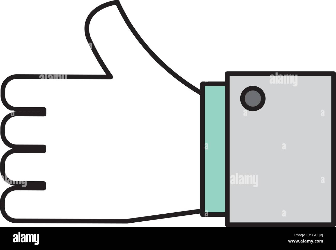 hand like symbol icon Stock Vector Image & Art - Alamy