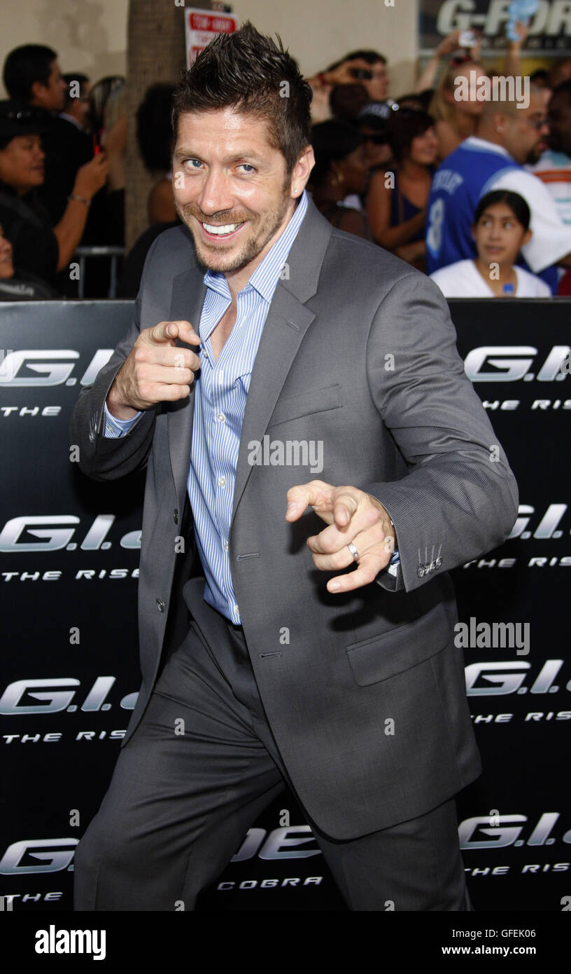 Ray Park at the Los Angeles Premiere of "G.I. Joe: The Rise of Cobra ...