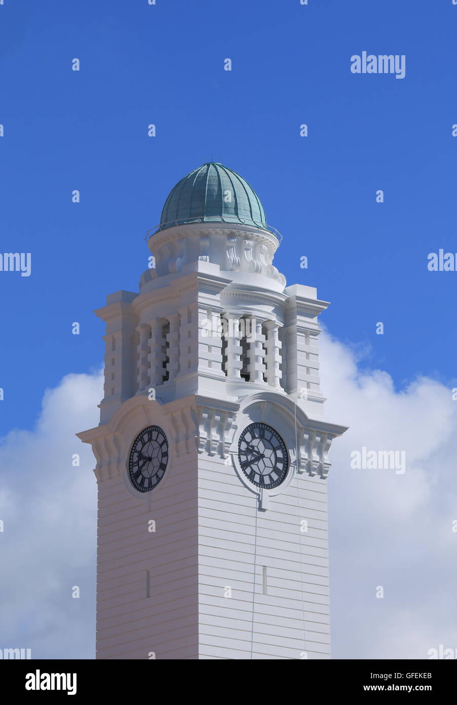 Colonial clock tower hi-res stock photography and images - Alamy