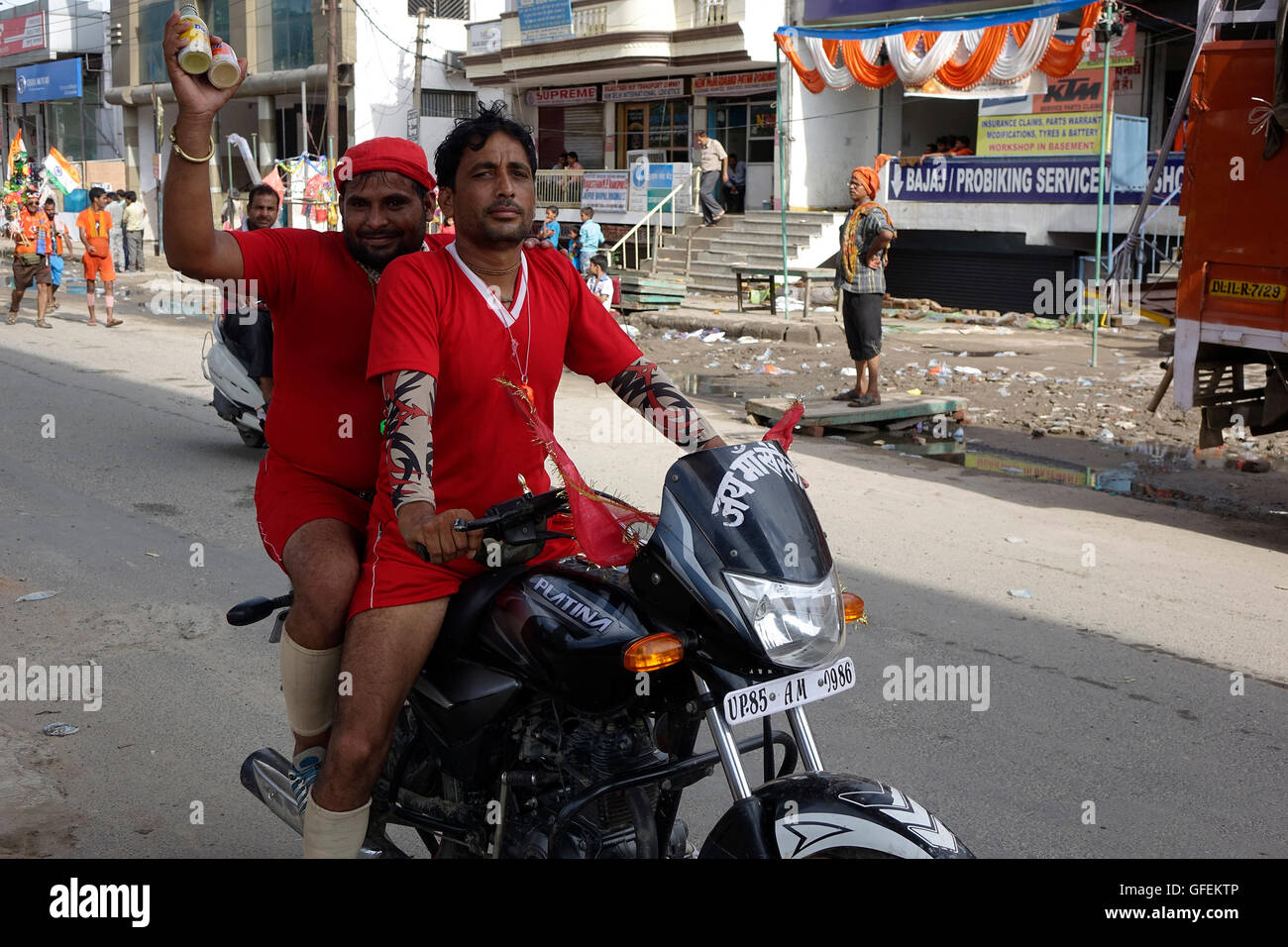 Kavad yatra hi-res stock photography and images - Alamy