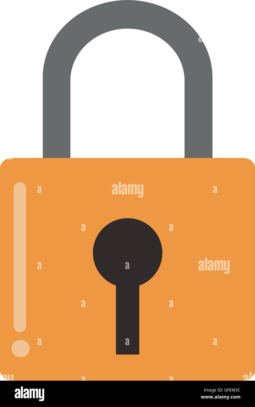 safety lock icon Stock Vector Image & Art - Alamy