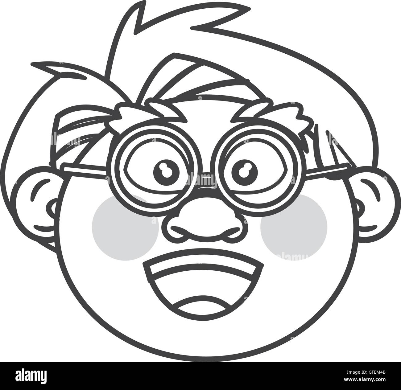 senior man icon Stock Vector Image & Art - Alamy