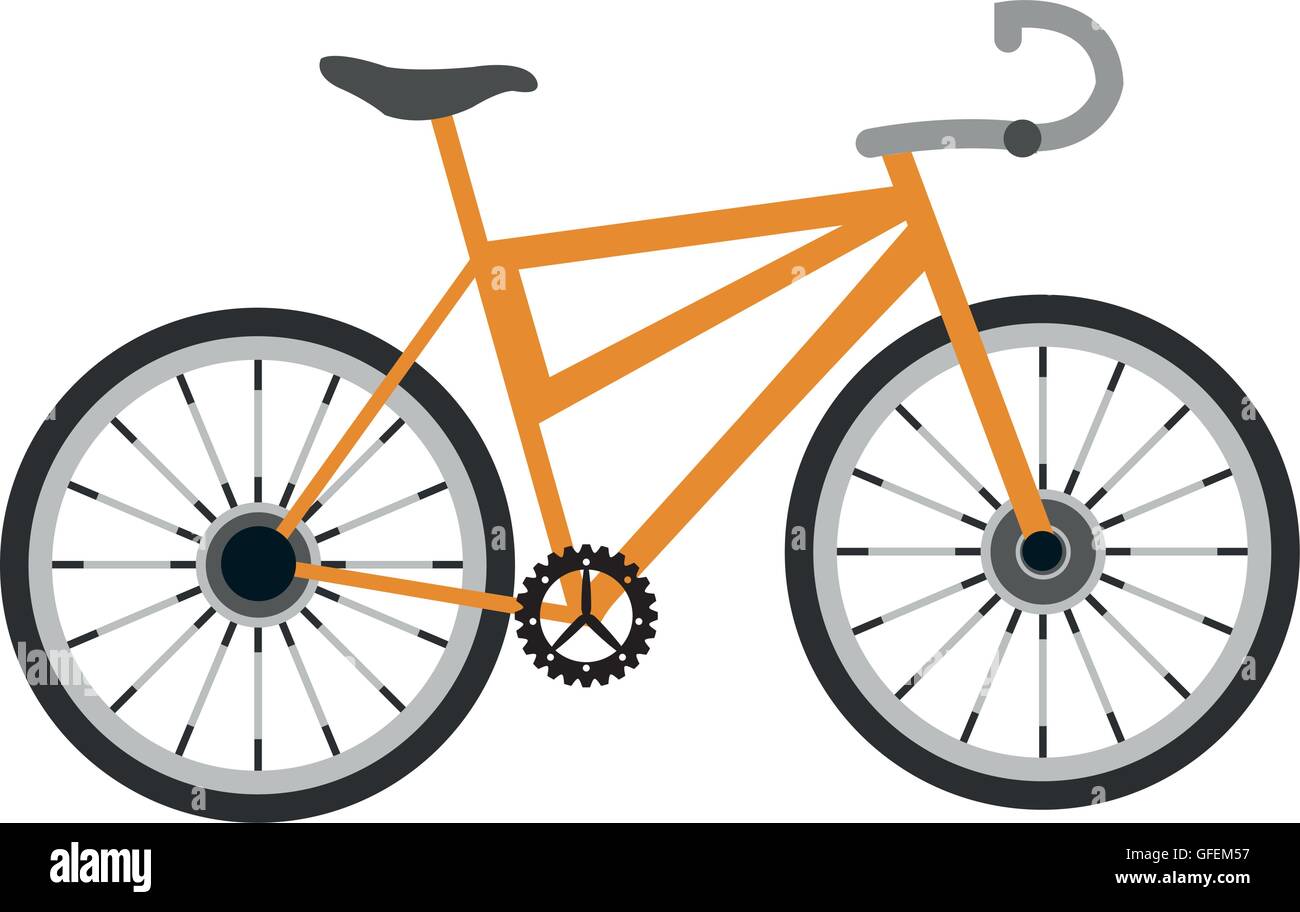 single bike icon Stock Vector Image & Art - Alamy