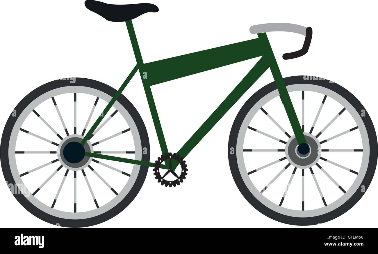 single bike icon Stock Vector Image & Art - Alamy